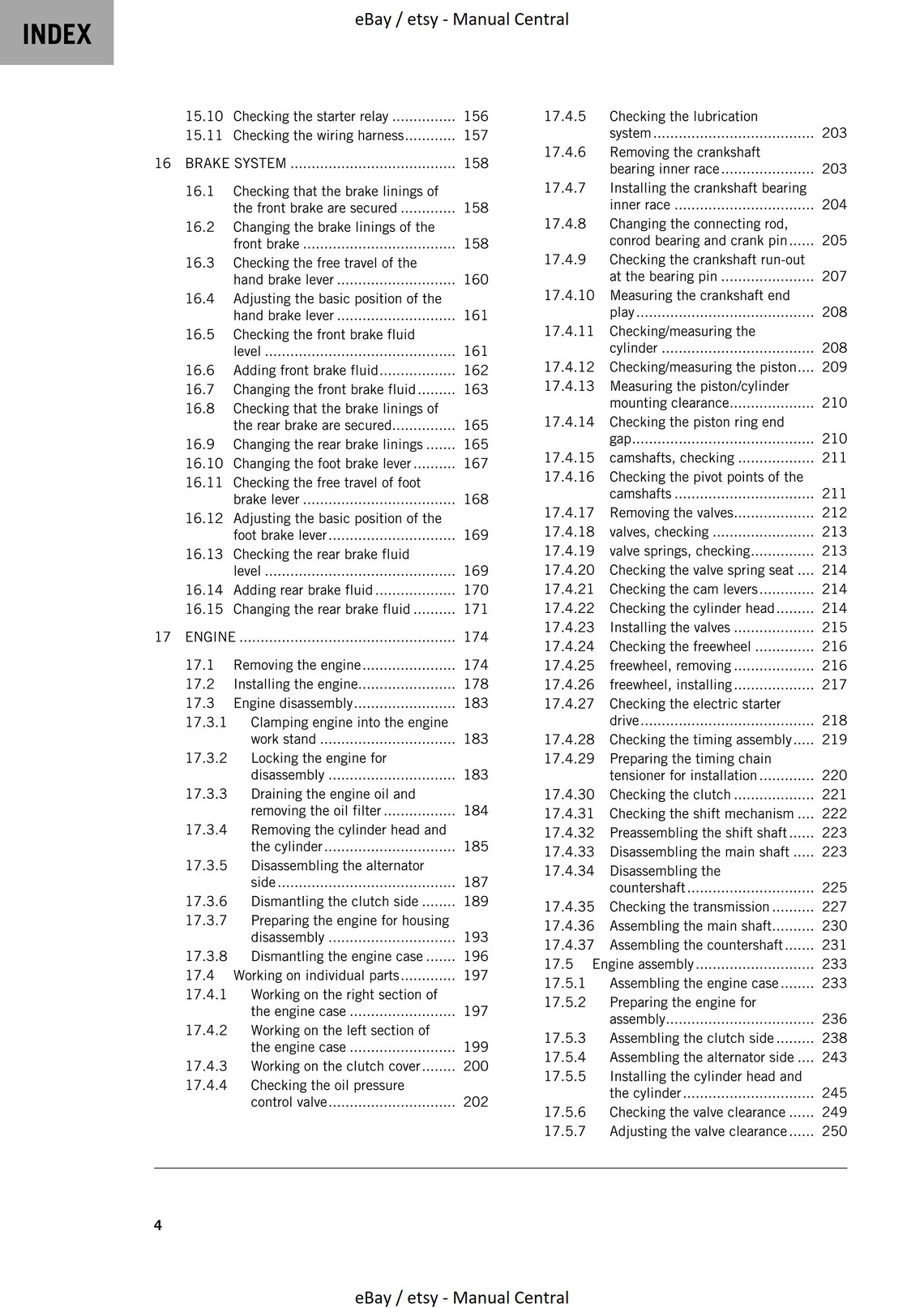 PDF KTM 2023 250 Sx-f Xc-f Service Workshop Repair Manual - Etsy