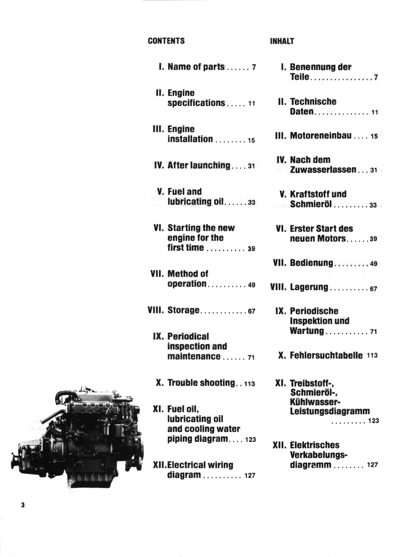 Yanmar Diesel Engine 1GM10 2GM20F 3GM30F 3HM35F Operation User Guide ...