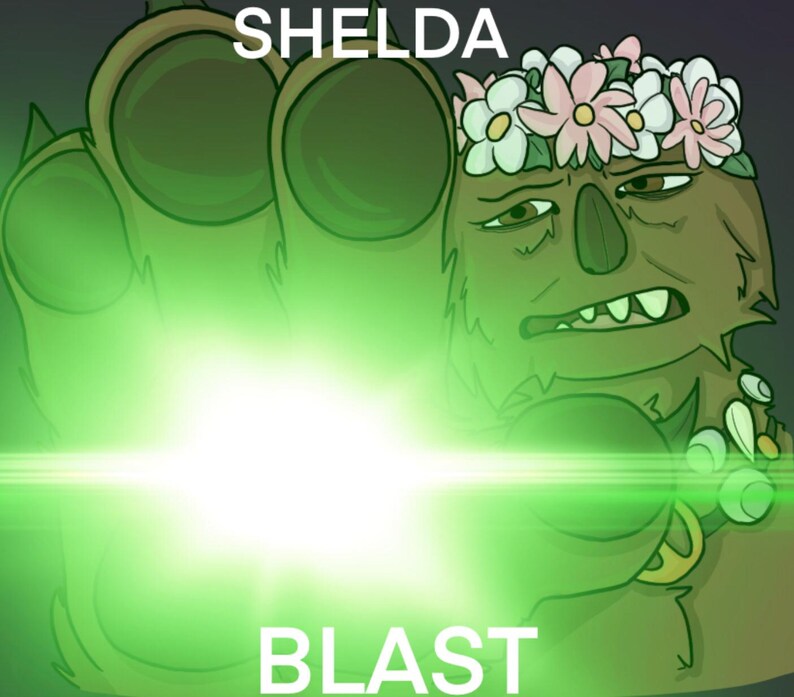 Shelda Blast Bugsnax Inspired Sticker - Etsy