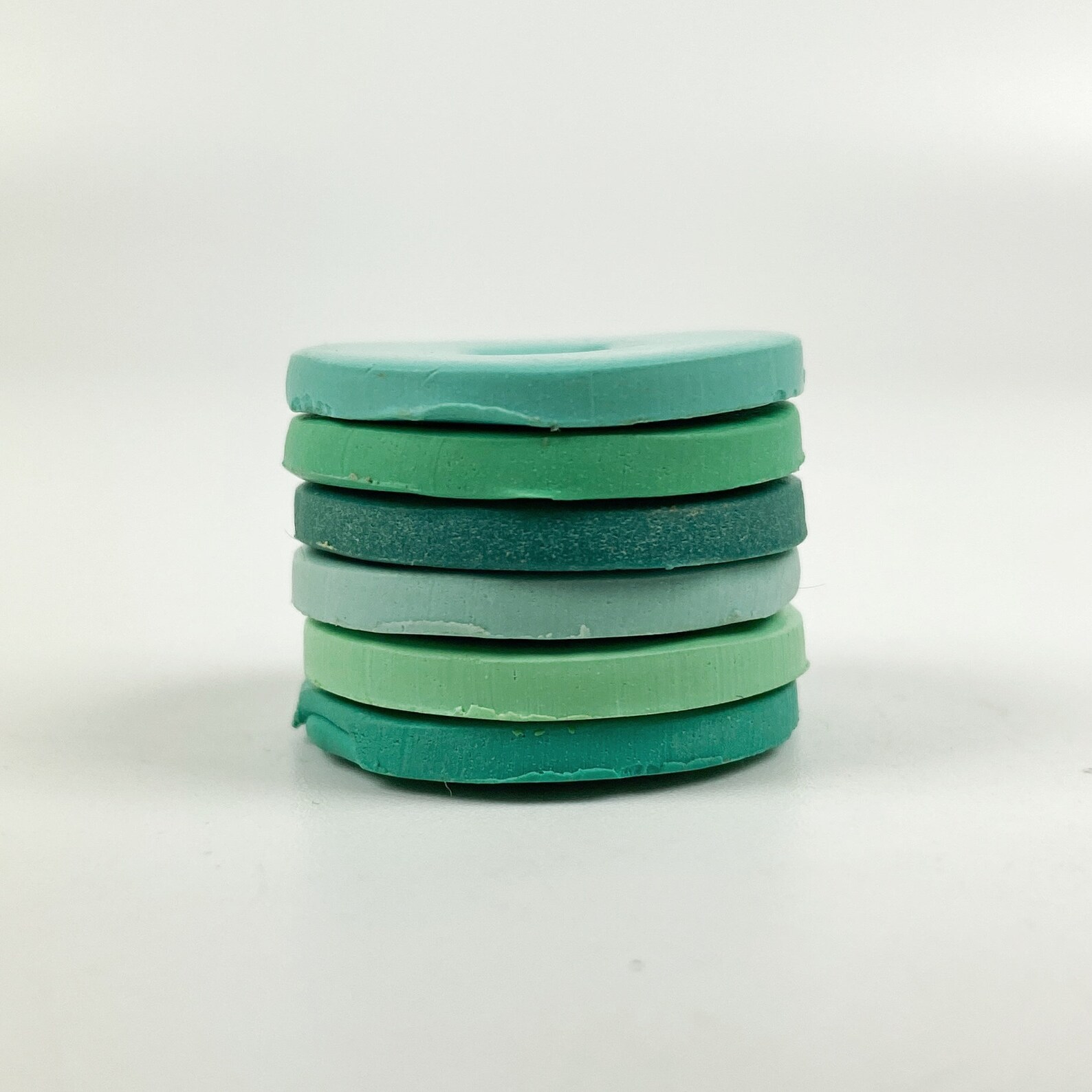 Polymer Clay Color Mixing Tutorial | Soothing Tropical Ocean Palette ...