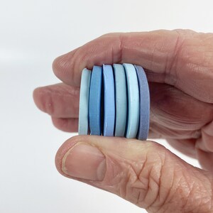 Polymer Clay Color Mixing Tutorial | Cool Lake Water Color Palette ...