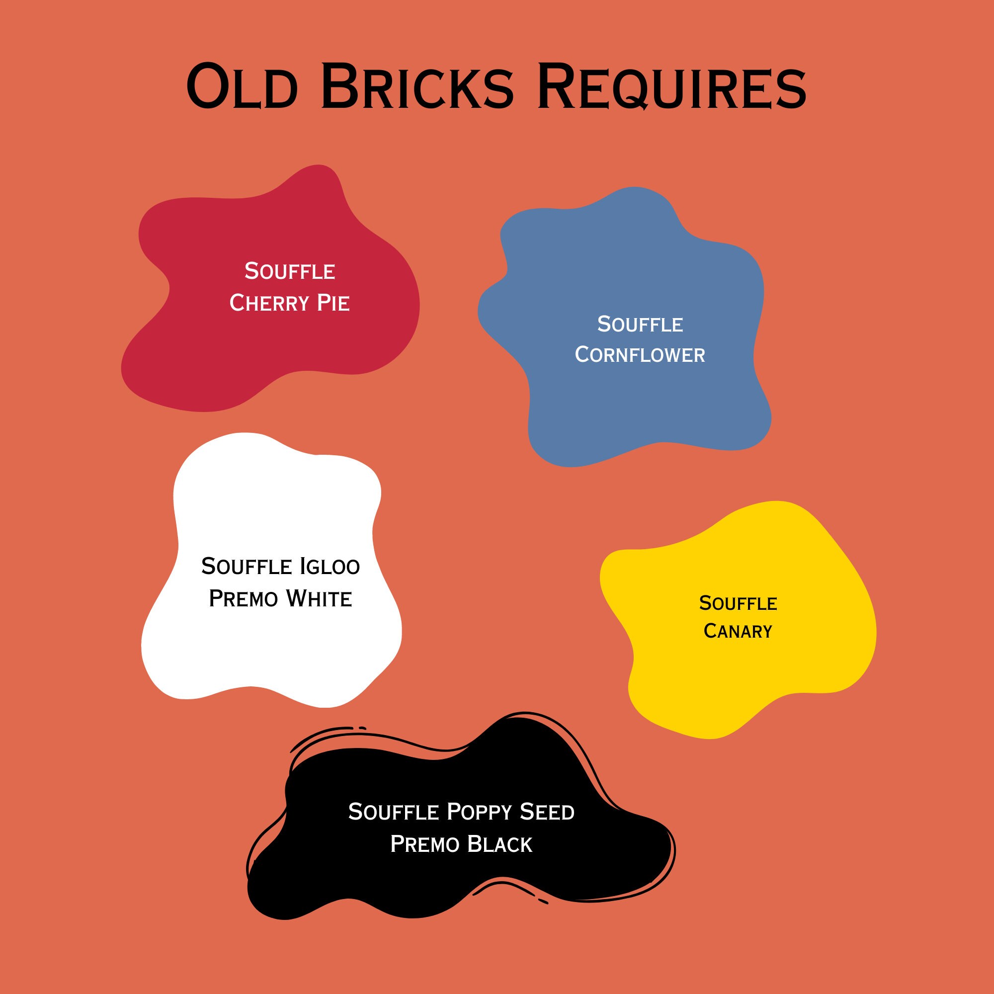 Polymer Clay Color Mixing Tutorial | Warm Old Bricks Color Palette ...