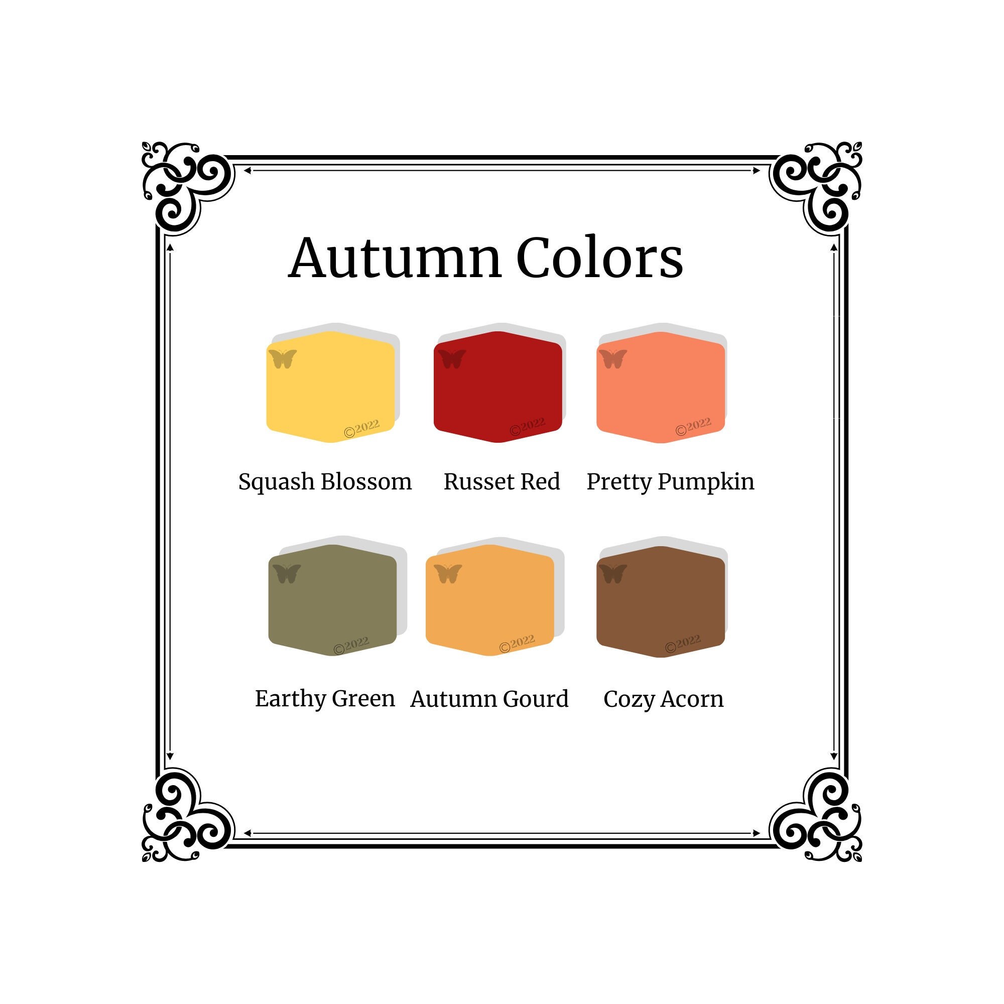 Polymer Clay Color Mixing Tutorial | Fresh Autumn Clay Color Palette ...