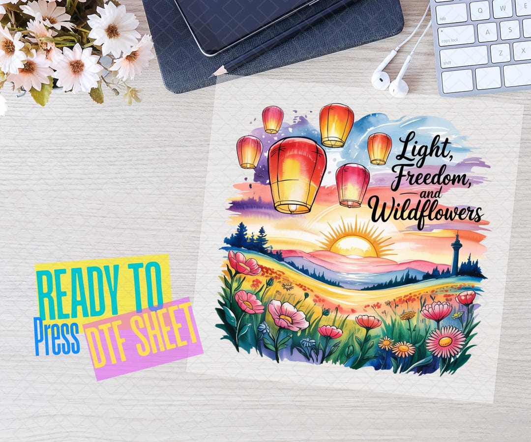 Tangled DTF Transfer – Rapunzel – Tangled Inspired Lantern Design ...