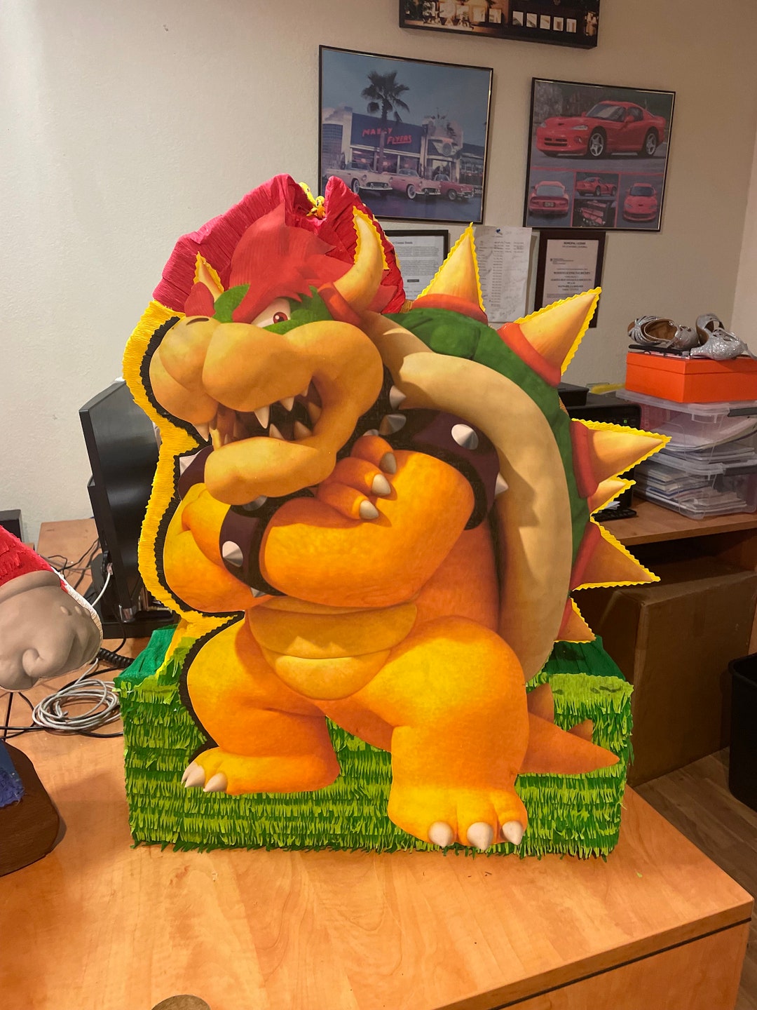 BOWSER PINATA - Etsy