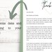 Botanical End of the Year Letter Template | Editable School Letter From ...