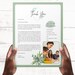 Botanical End of the Year Letter Template | Editable School Letter From ...