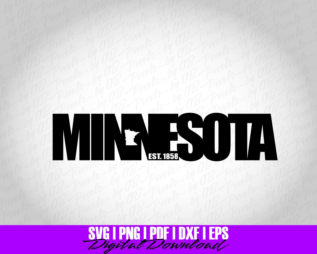 Minnesota SVG Minnesota SVG File Instant Download Minnesota - Etsy