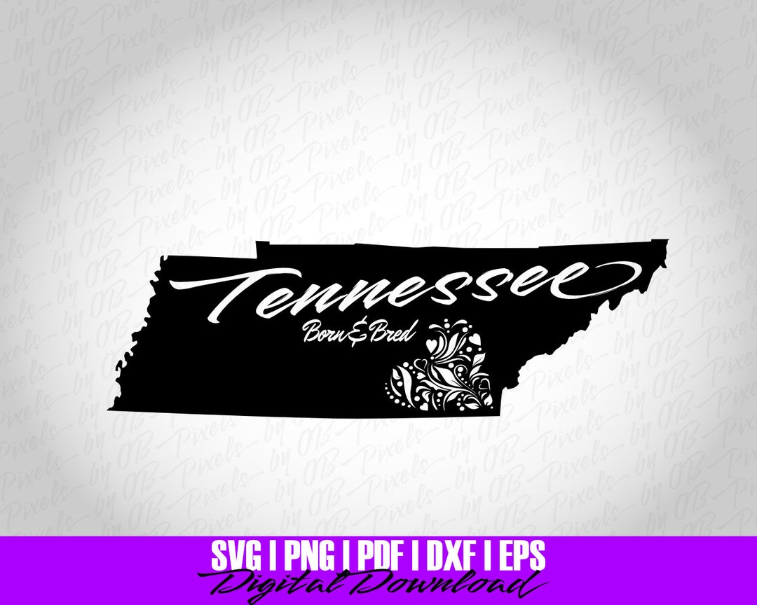 Tennessee SVG, Tennessee SVG File, Instant Download, Tennessee Cut File ...