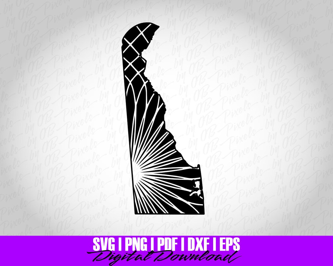 Delaware SVG, Delaware SVG File, Instant Download, Delaware Cut File ...