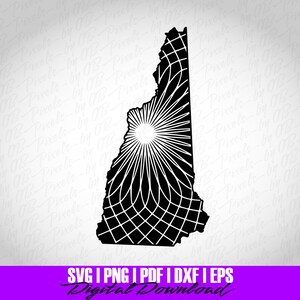 New Hampshire SVG, New Hampshire SVG File, Instant Download, New ...