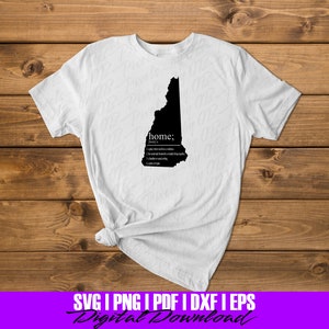 New Hampshire SVG New Hampshire SVG File Instant Download - Etsy