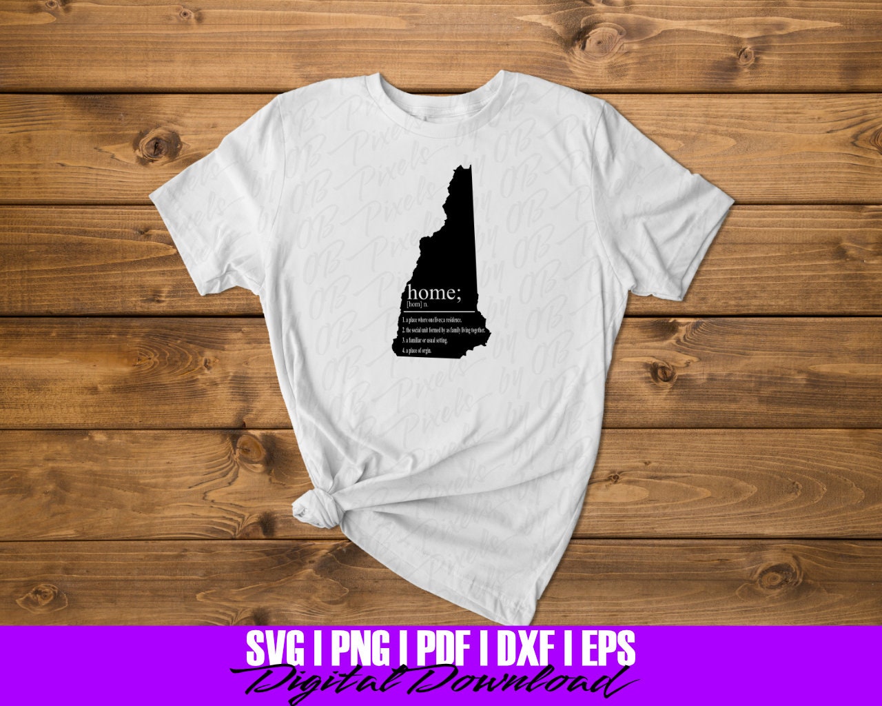 New Hampshire SVG, New Hampshire SVG File, Instant Download, New ...