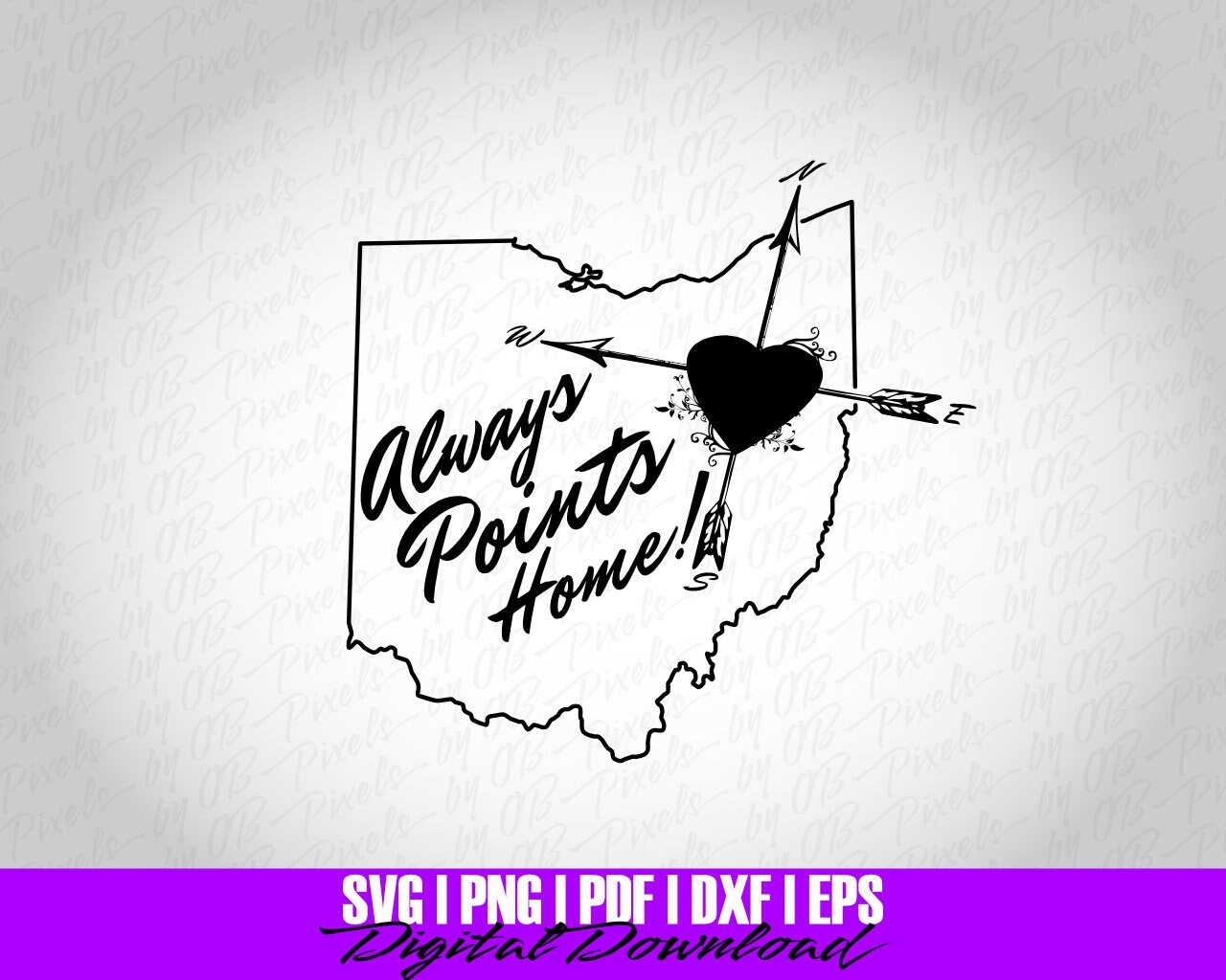Ohio SVG, Ohio SVG File, Instant Download, Ohio Cut File, SVG File for ...
