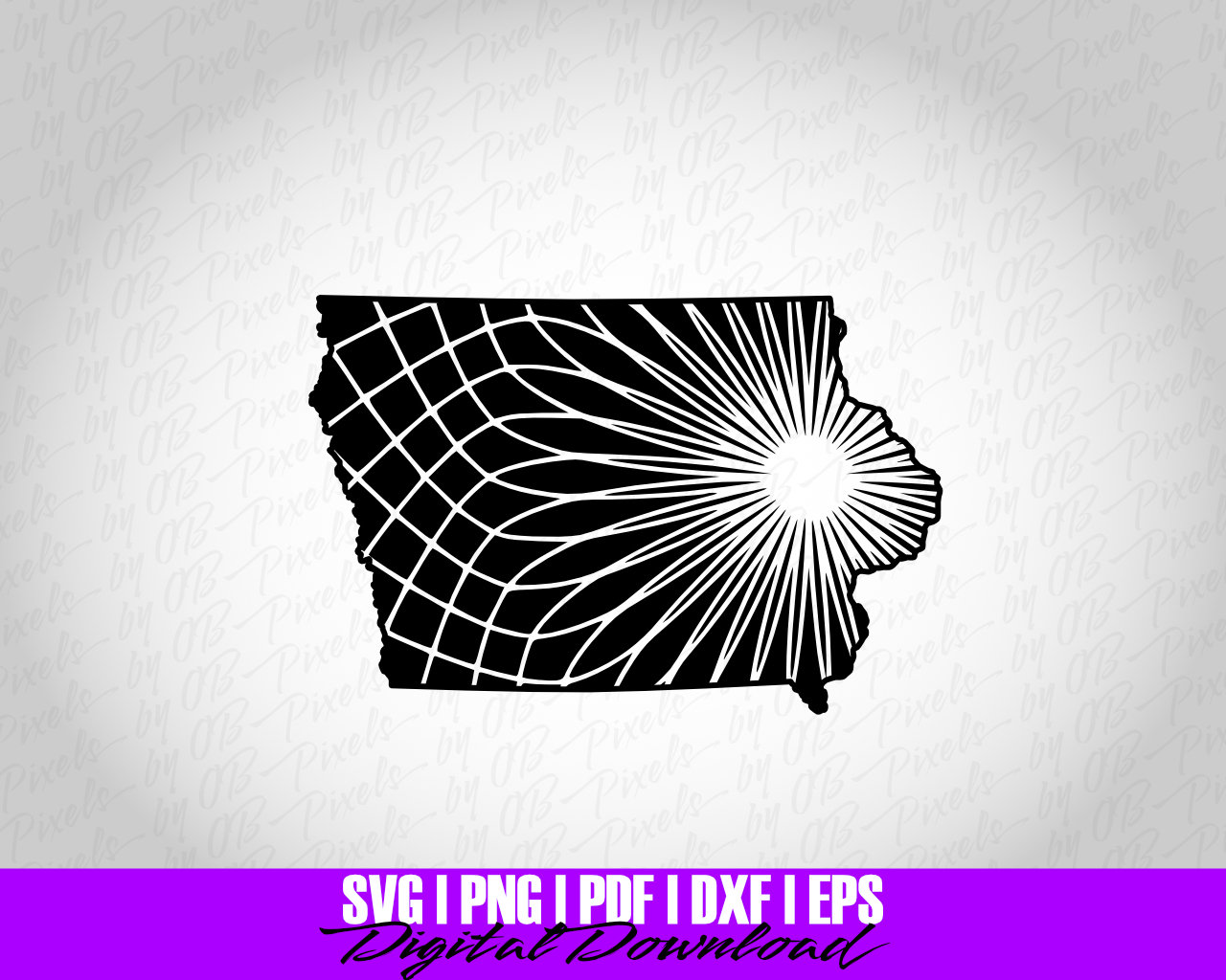Iowa SVG, Iowa SVG File, Instant Download, Iowa Cut File, SVG File for ...