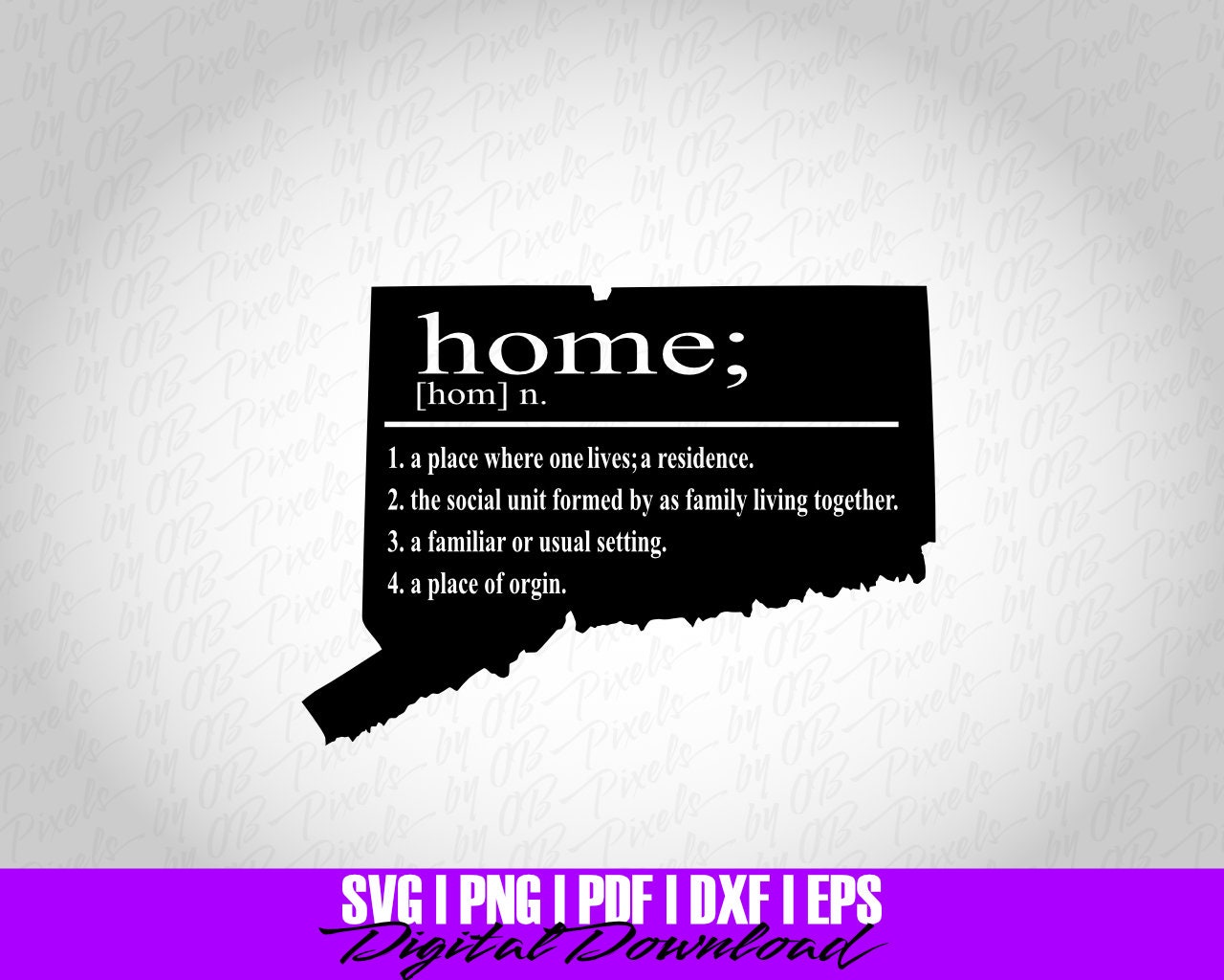 Connecticut SVG, Connecticut SVG File, Instant Download, Connecticut ...