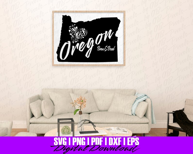 Oregon SVG, Oregon SVG File, Instant Download, Oregon Cut File, SVG ...