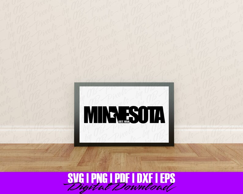 Minnesota SVG Minnesota SVG File Instant Download Minnesota - Etsy
