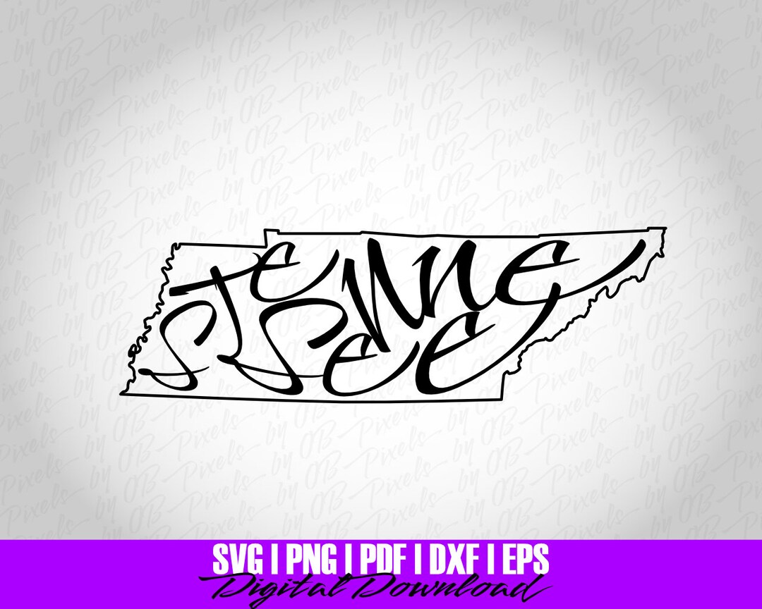 Tennessee SVG, Tennessee SVG File, Instant Download, Tennessee Cut File ...