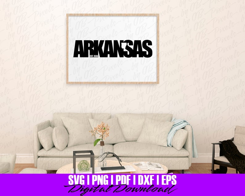 Arkansas SVG, Arkansas SVG File, Instant Download, Arkansas Cut File ...