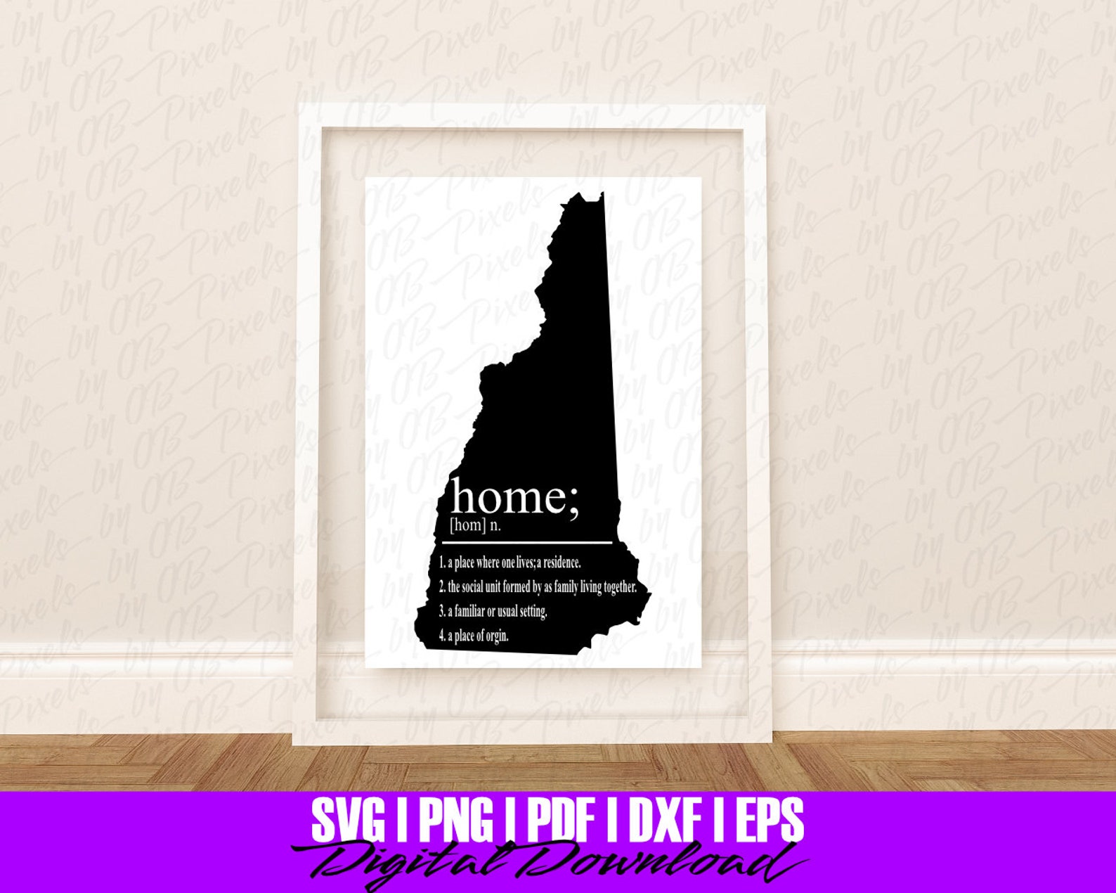New Hampshire SVG, New Hampshire SVG File, Instant Download, New ...