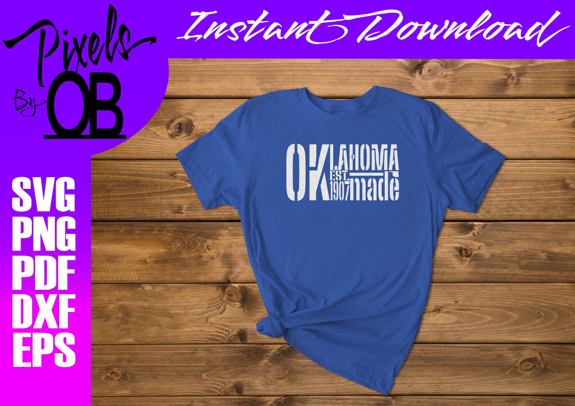 Oklahoma SVG Oklahoma SVG File Instant Download Oklahoma Etsy