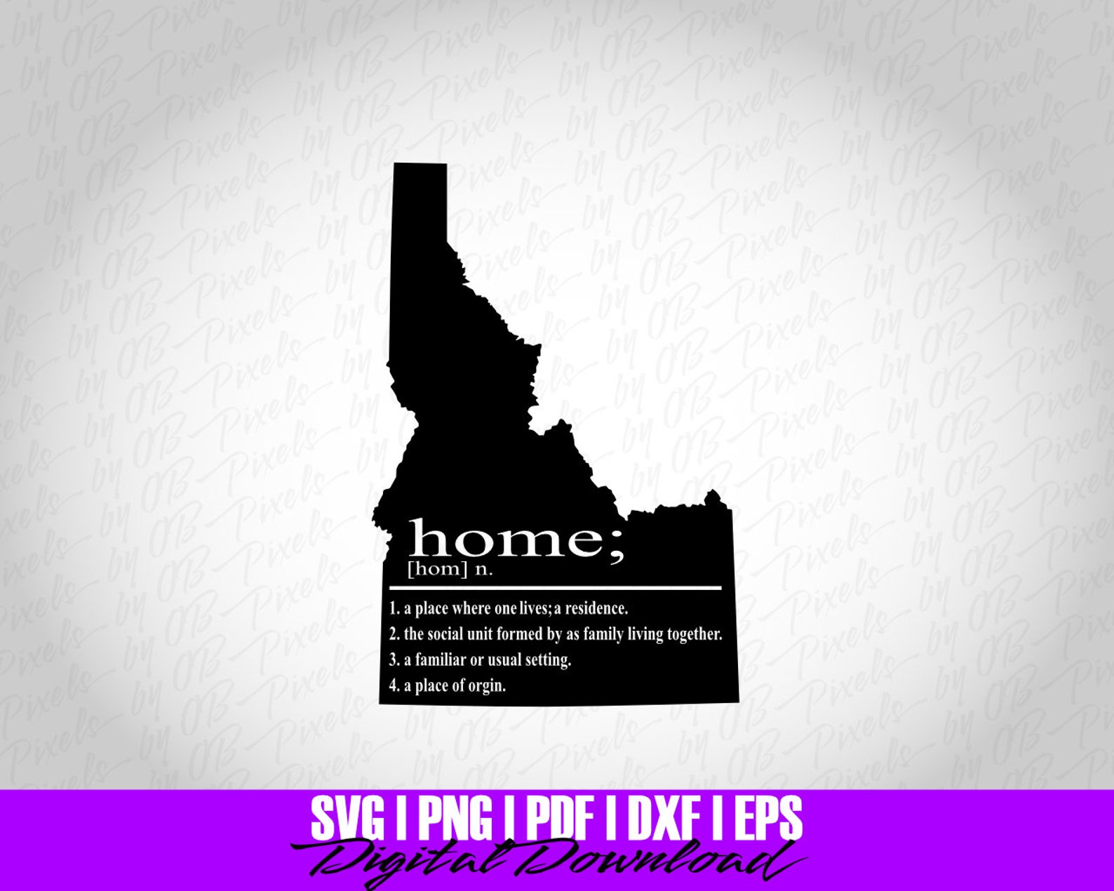 Idaho SVG, Idaho SVG File, Instant Download, Idaho Cut File, SVG File ...