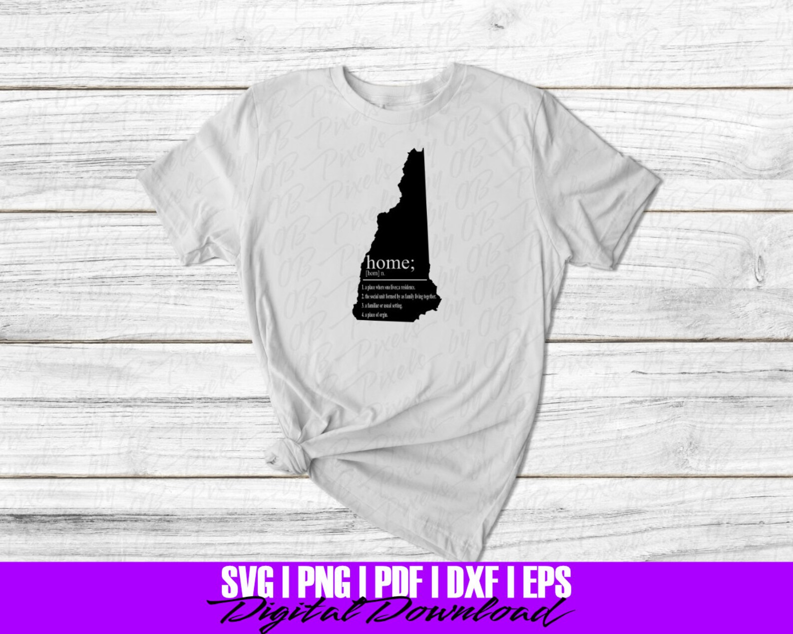 New Hampshire SVG, New Hampshire SVG File, Instant Download, New ...