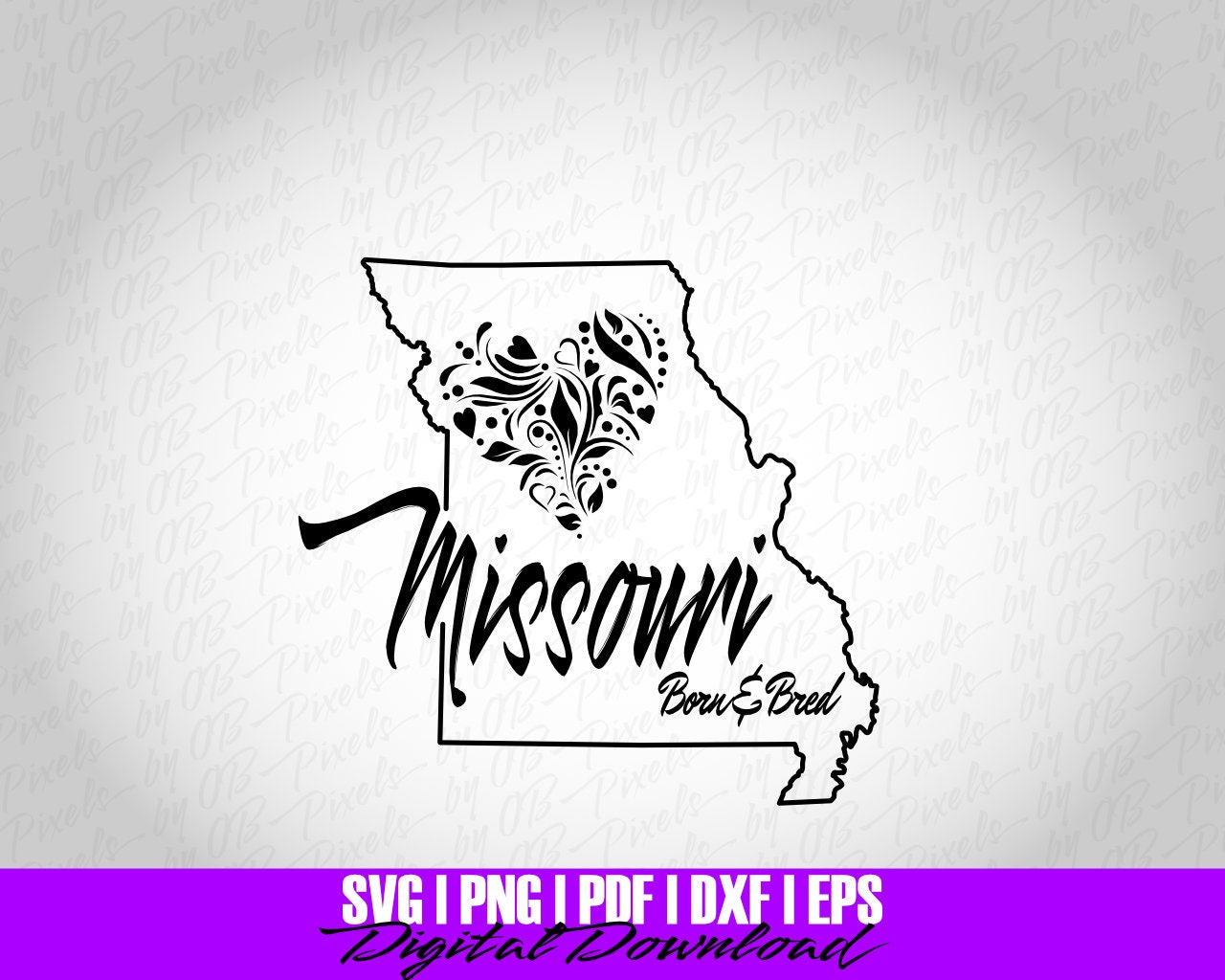 Missouri SVG Missouri SVG File Instant Download Missouri - Etsy Australia