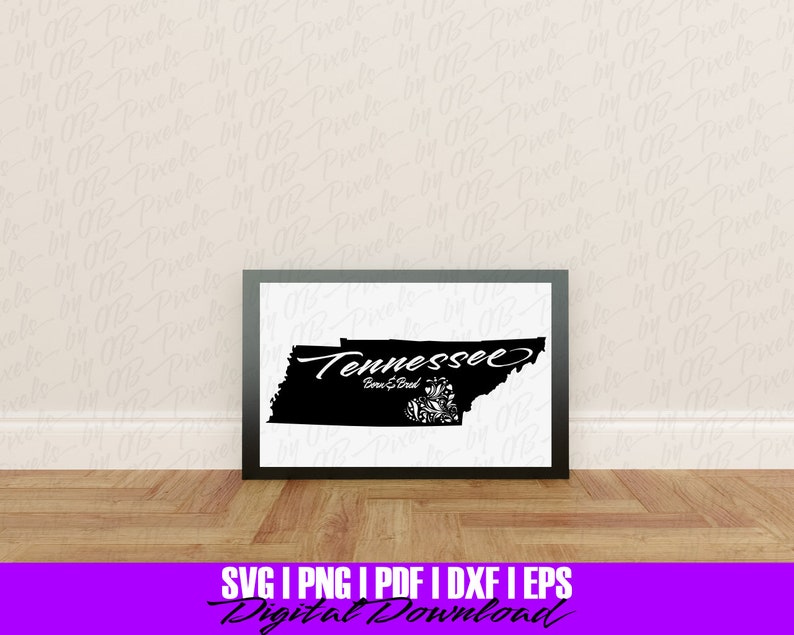 Tennessee SVG, Tennessee SVG File, Instant Download, Tennessee Cut File ...
