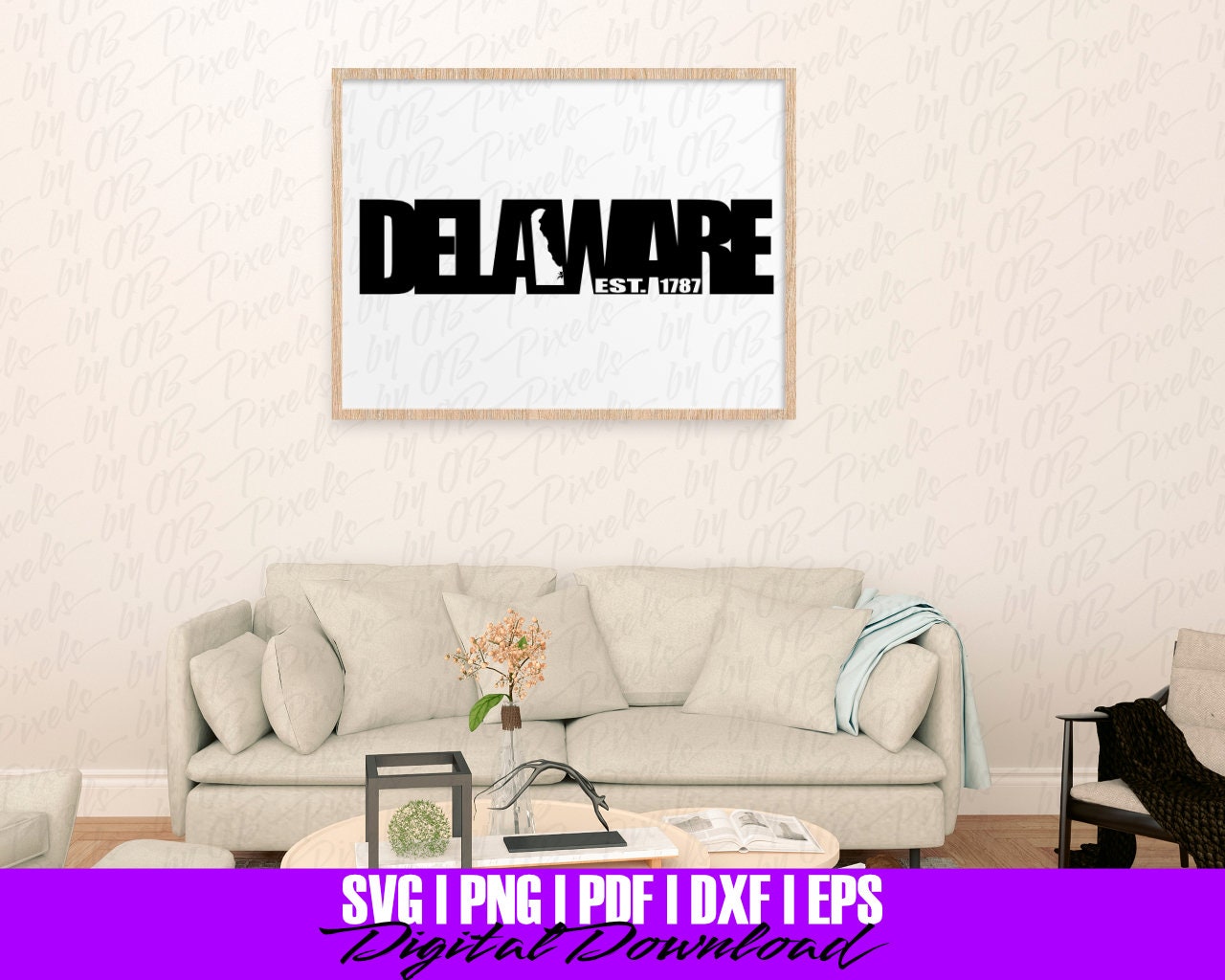 Delaware SVG, Delaware SVG File, Instant Download, Delaware Cut File ...