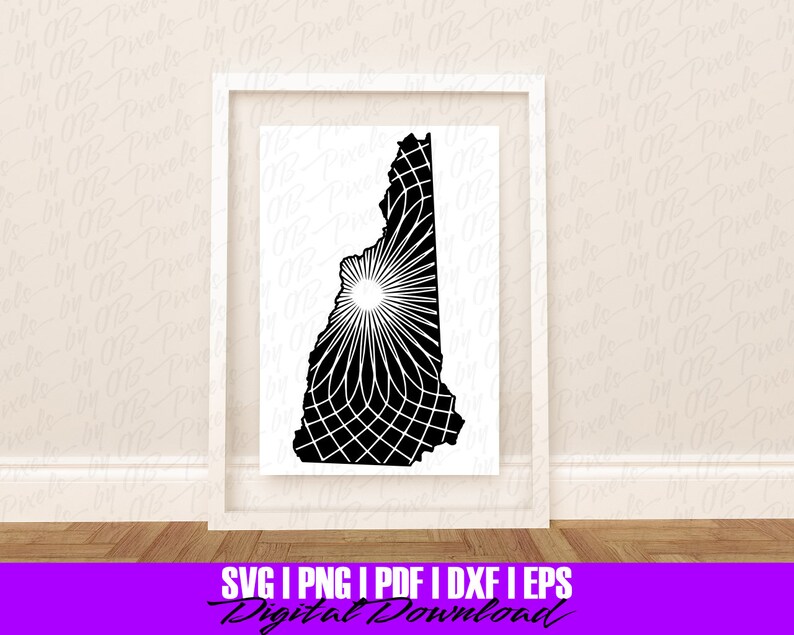 New Hampshire SVG, New Hampshire SVG File, Instant Download, New ...