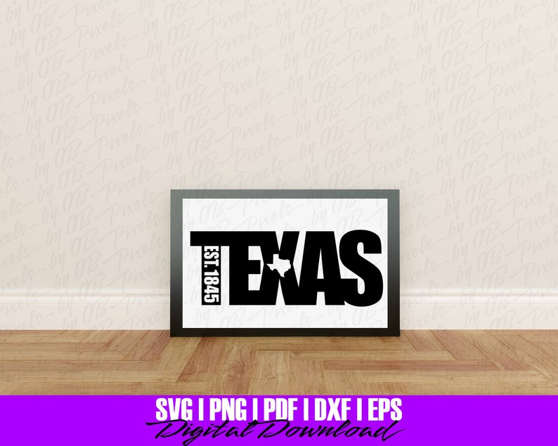 Texas SVG Texas SVG File Instant Download Texas Cut File - Etsy Hong Kong