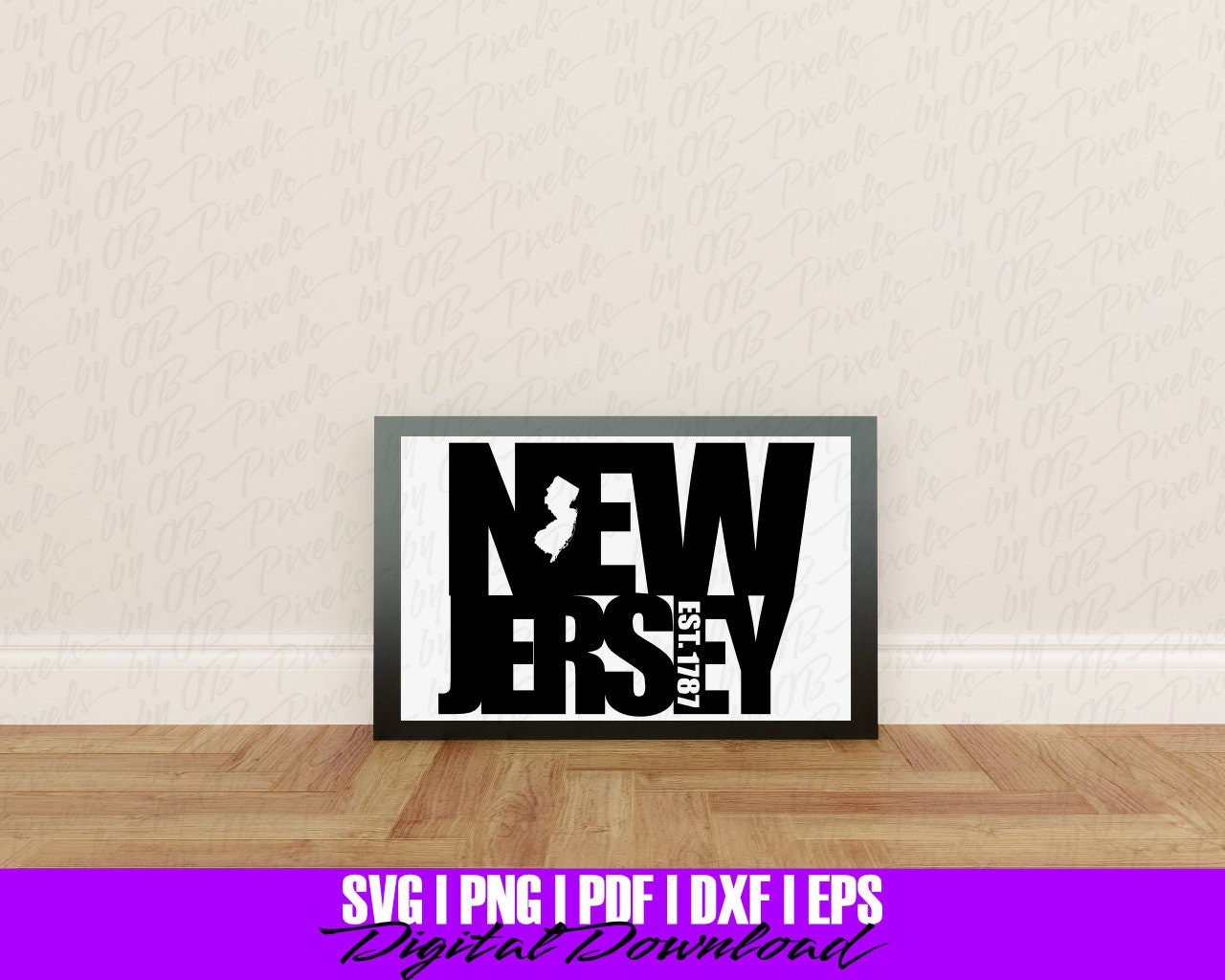 New Jersey SVG, New Jersey SVG File, Instant Download, New Jersey Cut ...