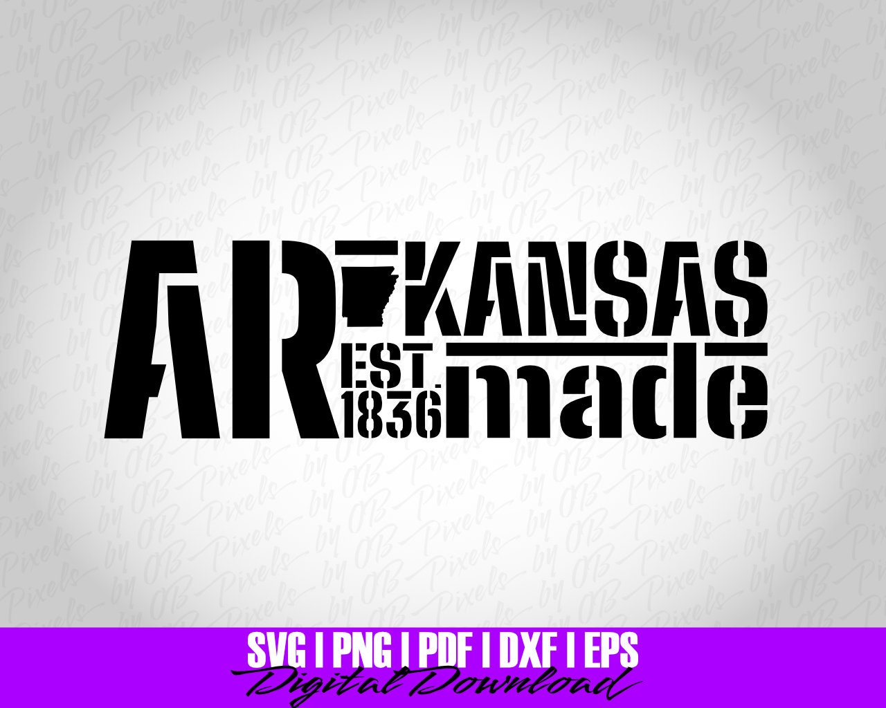 Arkansas SVG, Arkansas SVG File, Instant Download, Arkansas Cut File ...