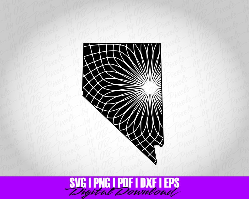 Nevada SVG Nevada SVG File Instant Download Nevada Cut - Etsy