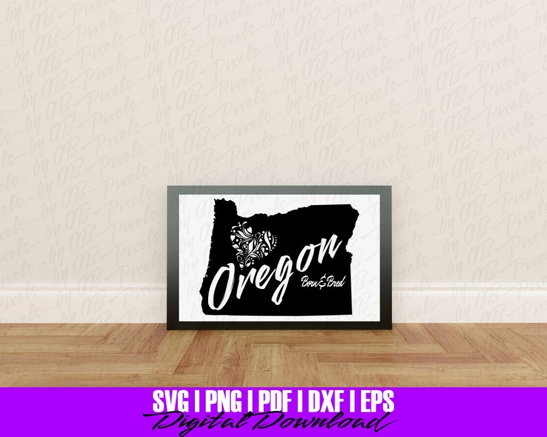Oregon SVG, Oregon SVG File, Instant Download, Oregon Cut File, SVG ...