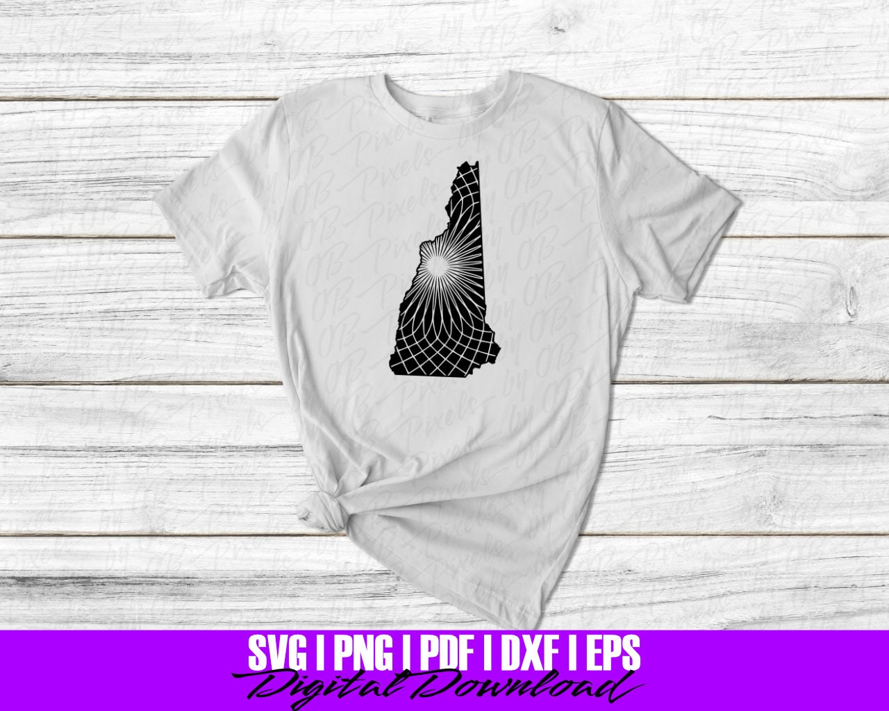 New Hampshire SVG, New Hampshire SVG File, Instant Download, New ...