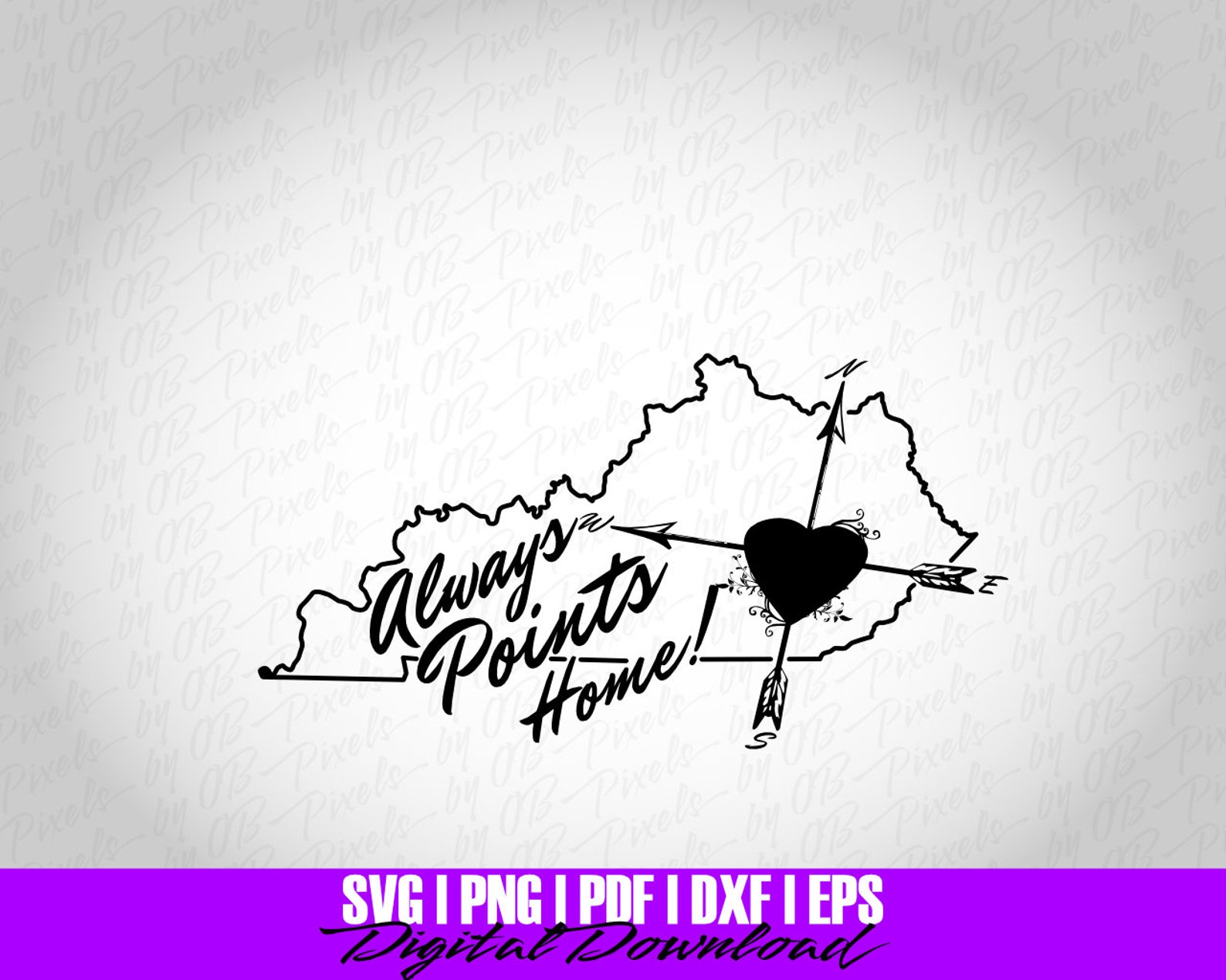 Kentucky SVG, Kentucky SVG File, Instant Download, Kentucky Cut File, SVG File for Cricut, State ...