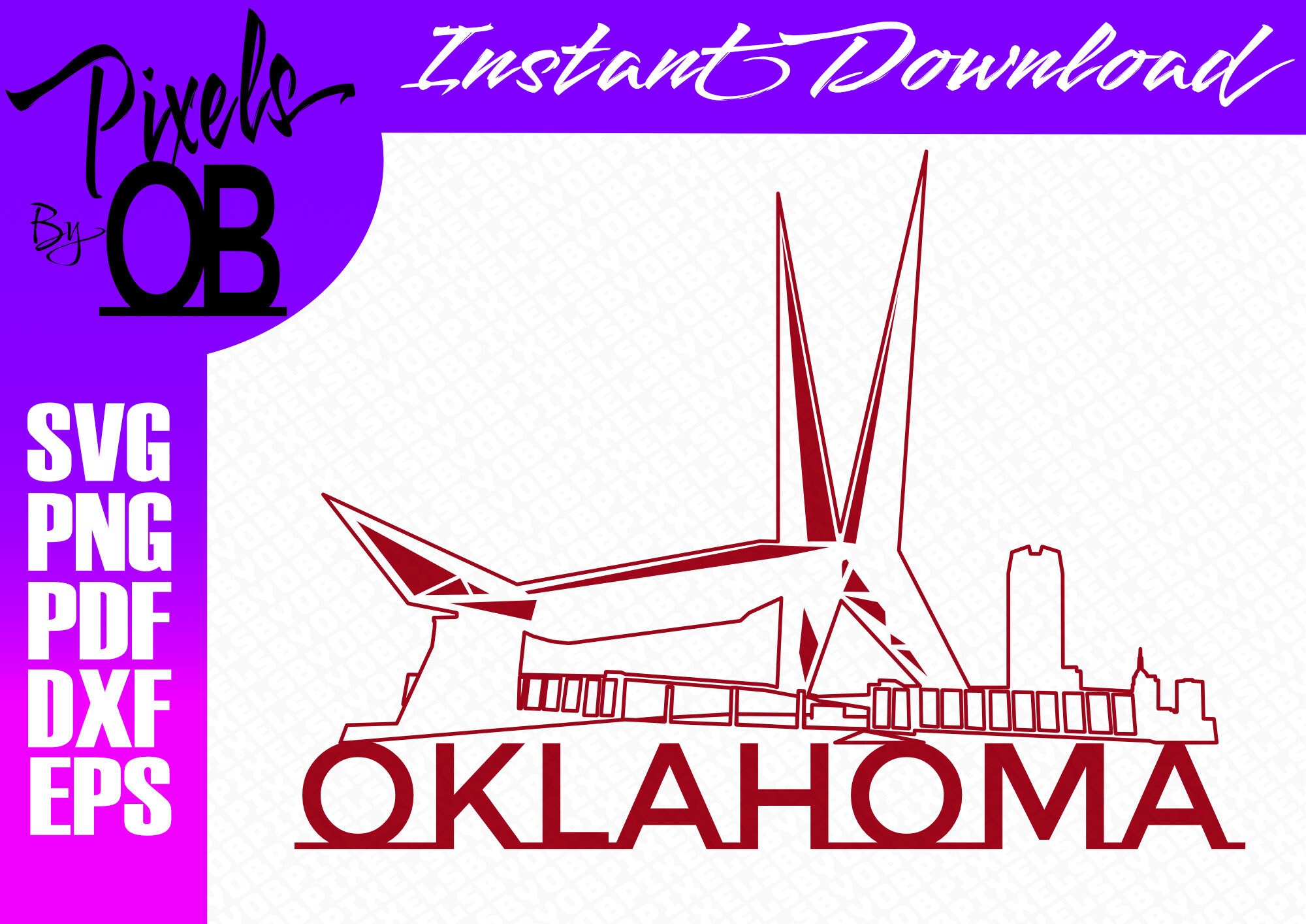 Oklahoma SVG, Oklahoma SVG File, Instant Download, Oklahoma Cut File ...
