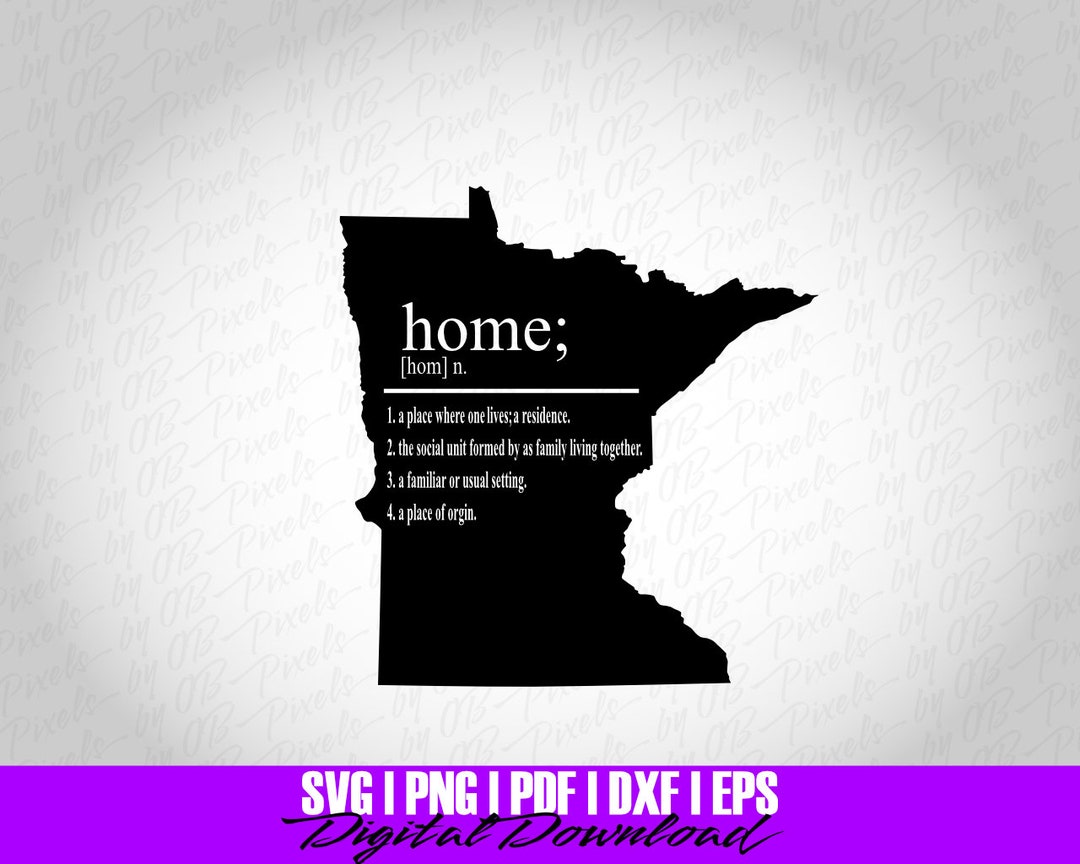 Minnesota SVG, Minnesota SVG File, Instant Download, Minnesota Cut File ...