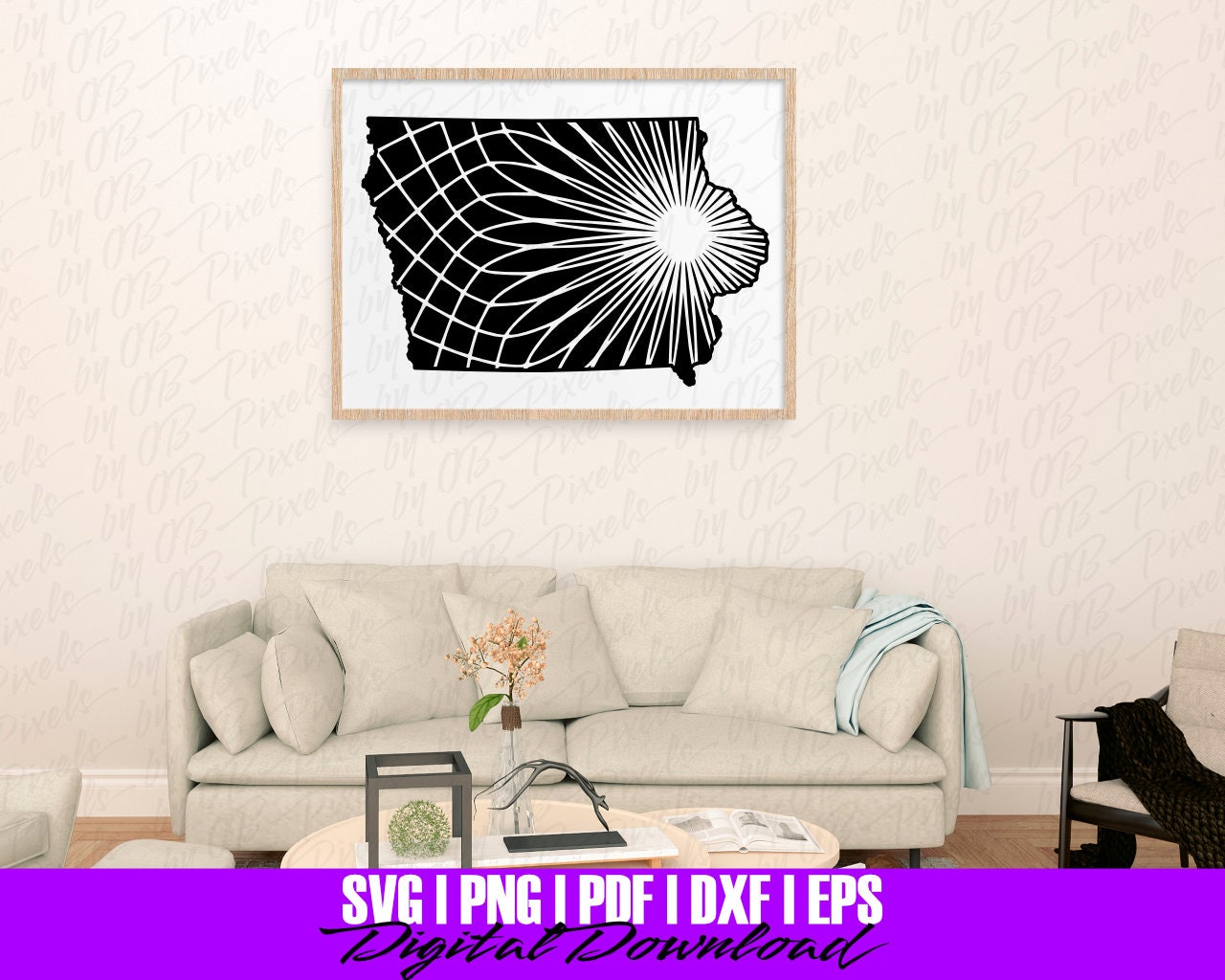 Iowa SVG, Iowa SVG File, Instant Download, Iowa Cut File, SVG File for ...