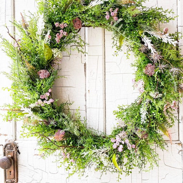 Large Spring Wreath - Etsy