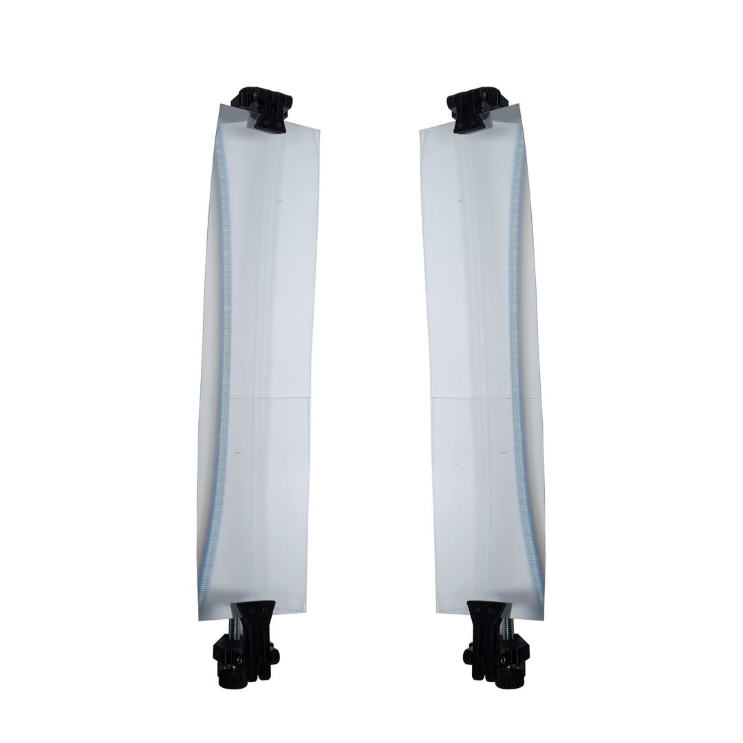 Triple Monitor Bezel Free Kit, Sim Racing & Flight Simulators - Flat or ...