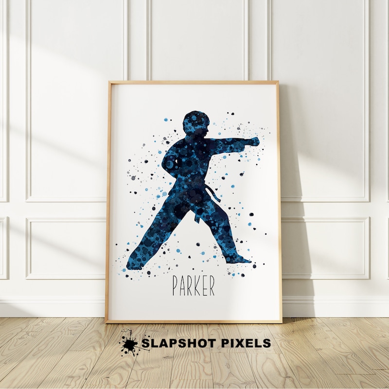 Karate Poster - Etsy