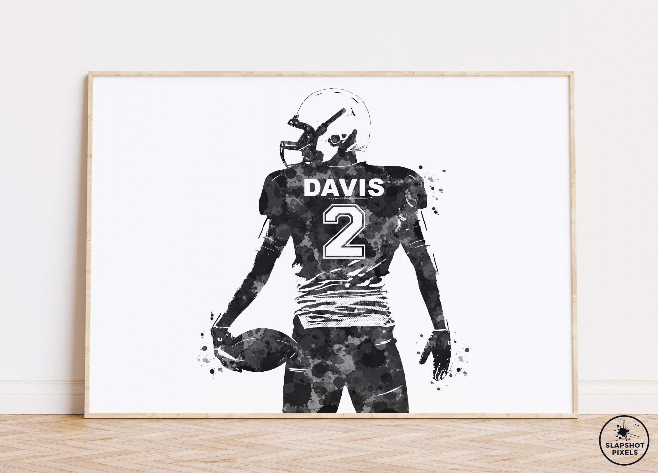 Custom Football Poster Gifts for Boys Personalized Football - Etsy