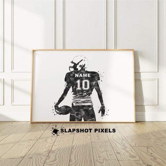 Framed Football Posters