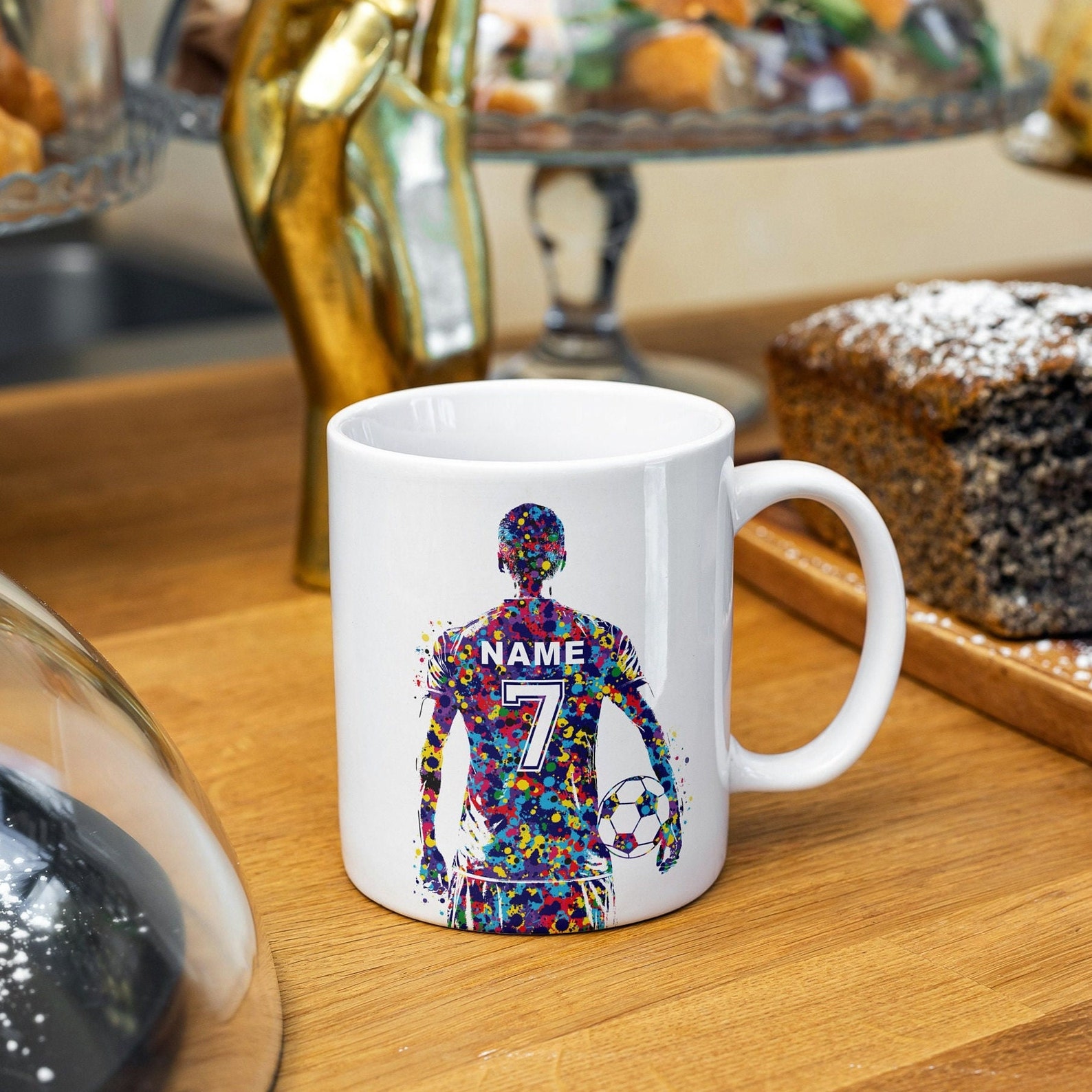 Personalized Soccer Mug Football Player Mug Soccer Gifts for Boys ...