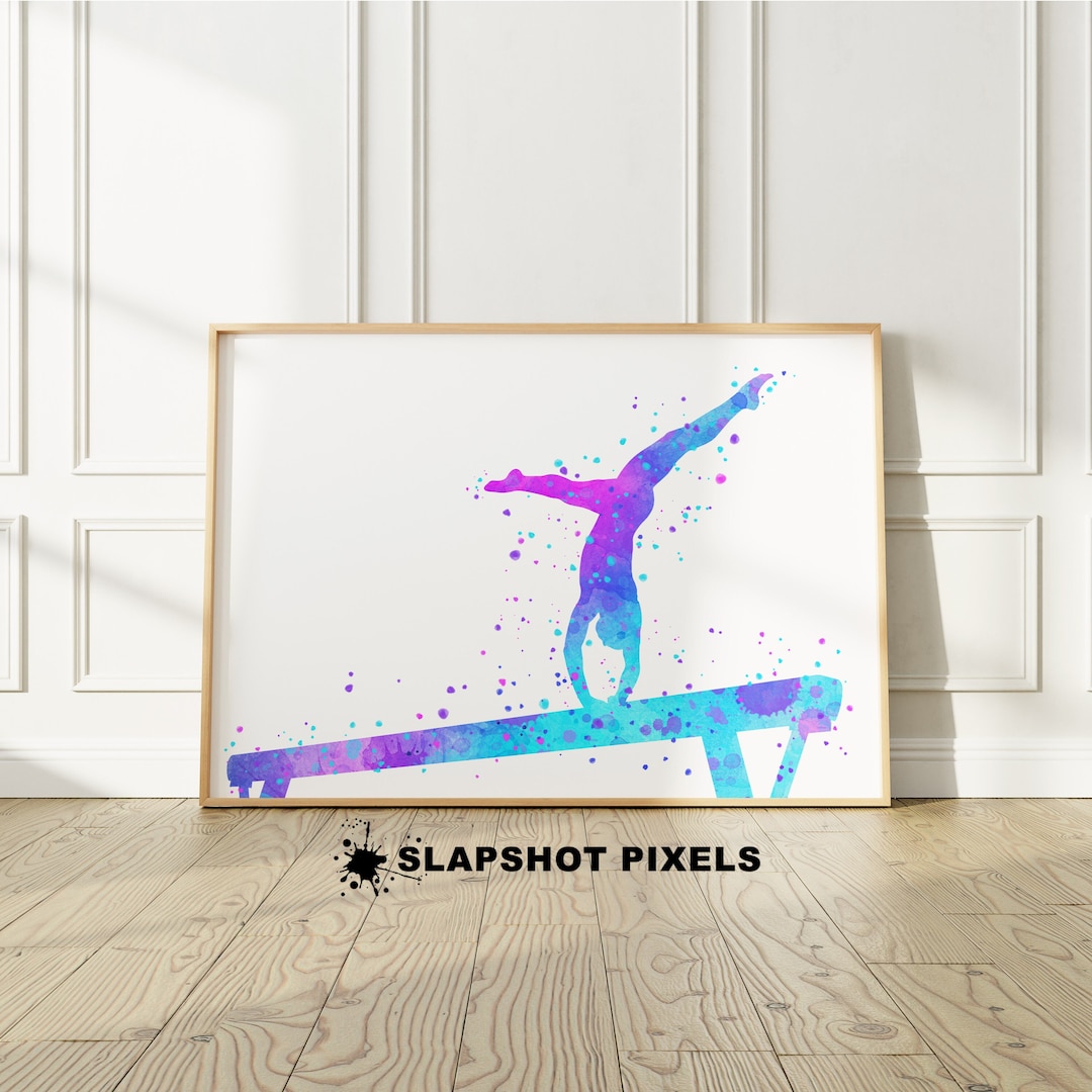 Gymnastics Gifts, Gymnastics Printable, Gymnastics Poster, Gymnastics ...