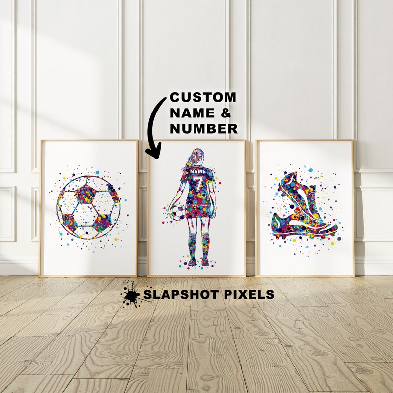 Soccer Prints - Etsy